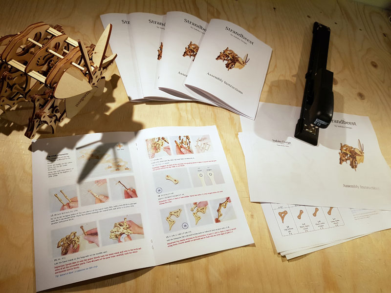 Induku Wooden Models – Strandbeest – Induku Design