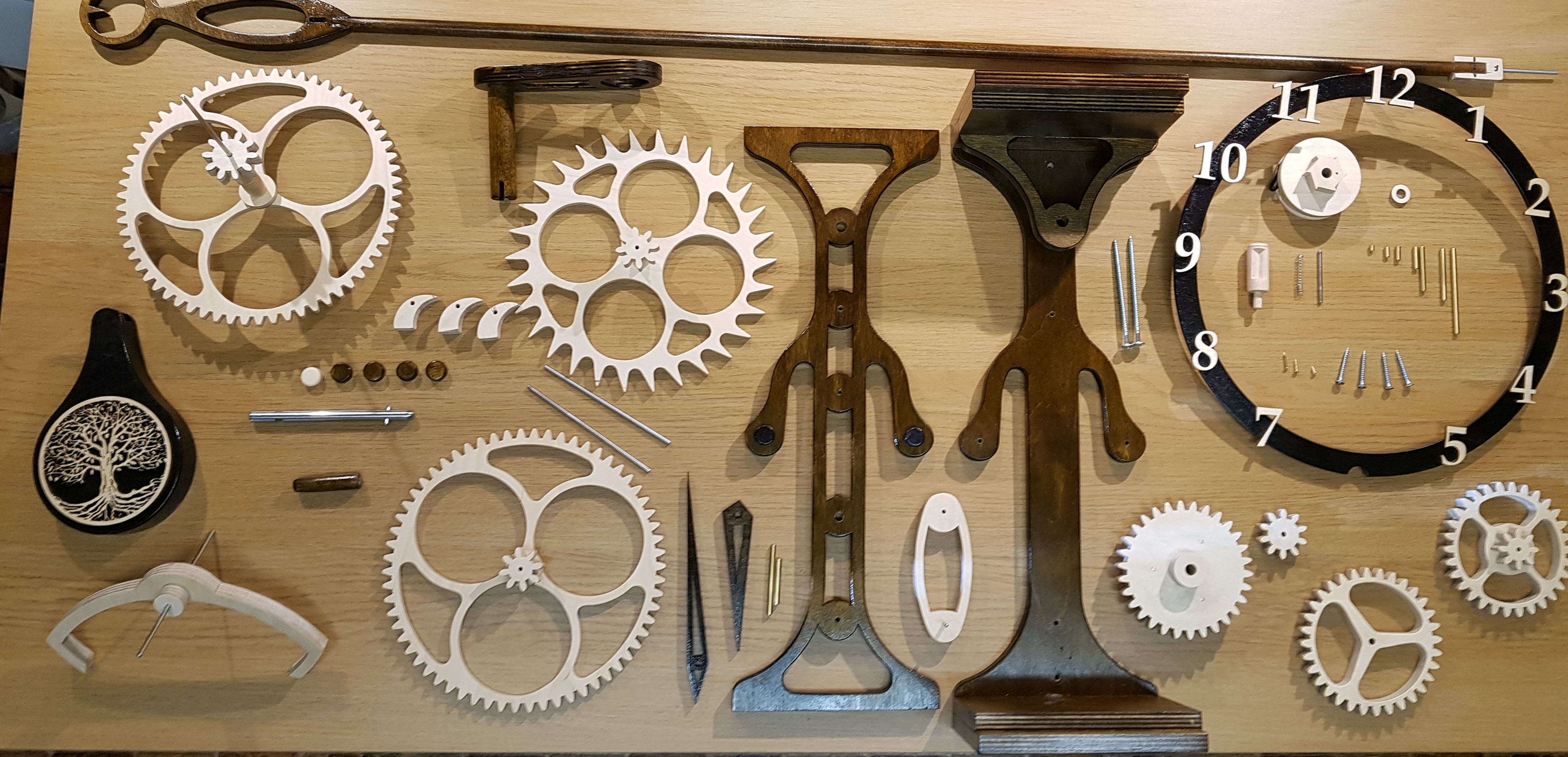 Building a Wooden Clock – Induku Design